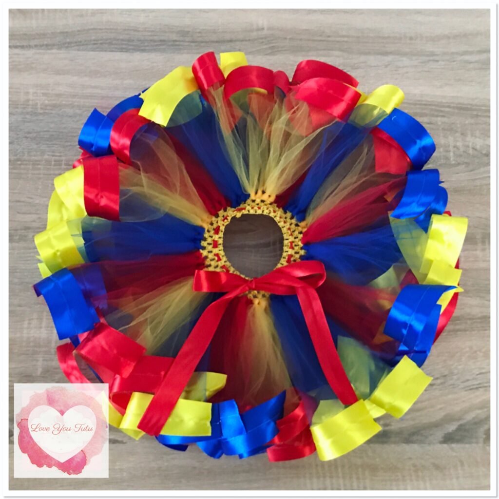 Ribbon trimmed short Tutu skirt - Love You Tutu